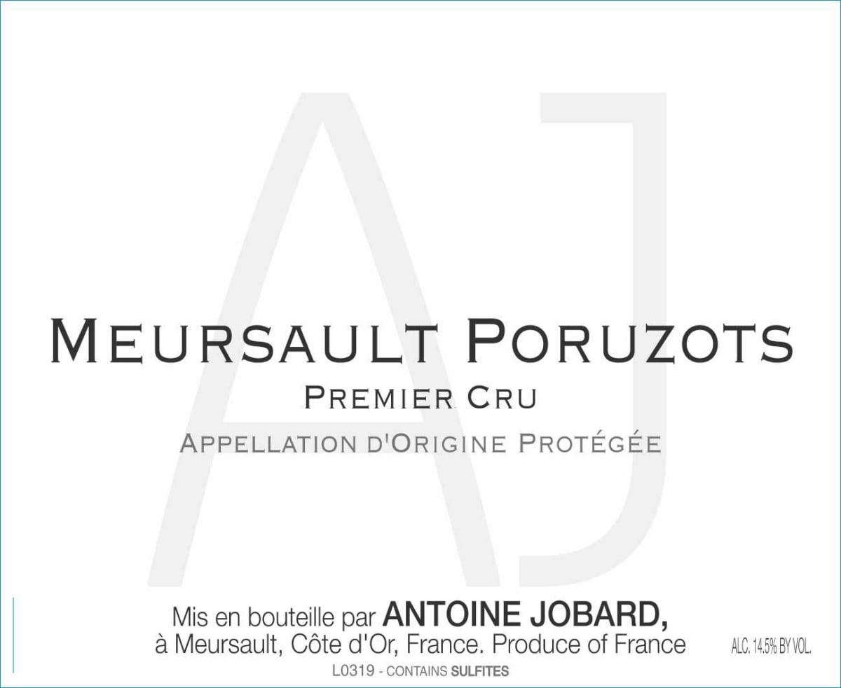 Domaine Antoine Jobard Meursault Poruzots Premier Cru (1.5 Liter Magnum ...