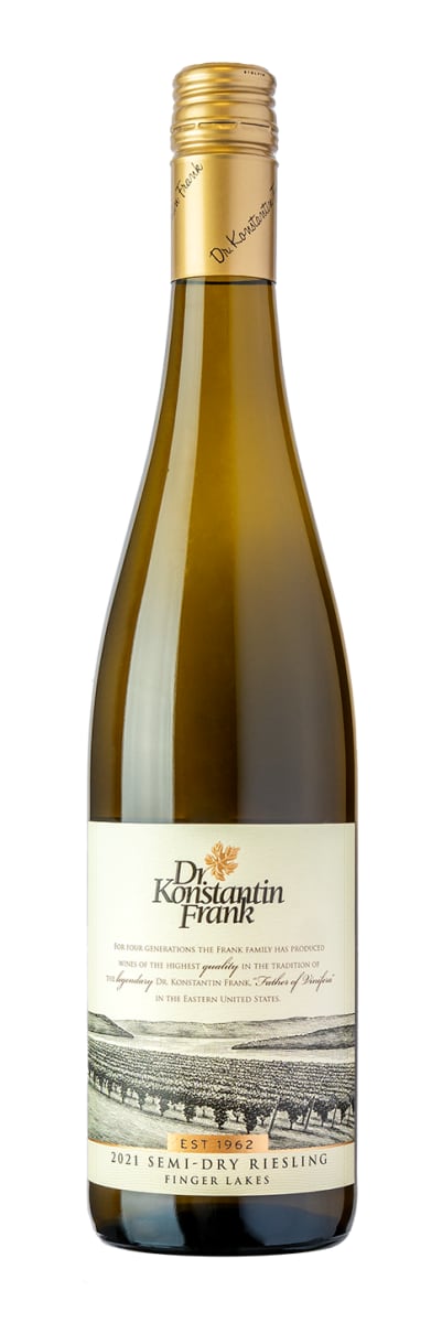 Dr. Konstantin Frank Semi-Dry Riesling 2021 | Wine.com