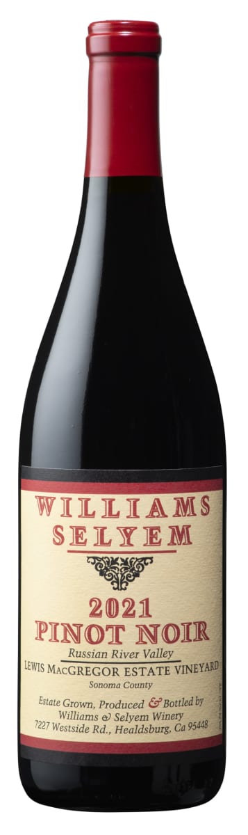 Williams Selyem Lewis MacGregor Estate Vineyard Pinot Noir 2021 | Wine.com