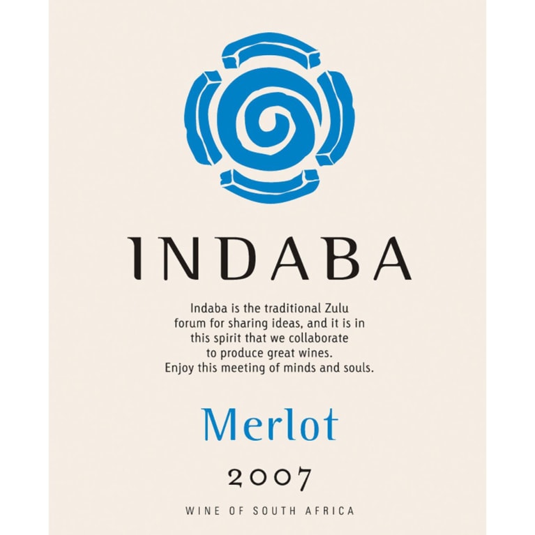 Indaba Merlot 2007 | Wine.com