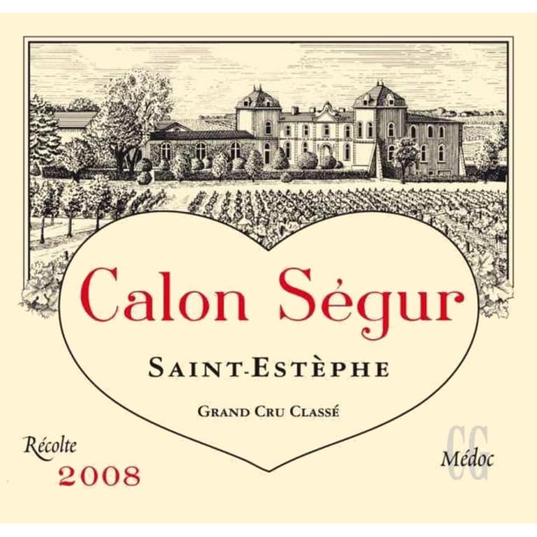 Chateau Calon-Segur 2008 | Wine.com