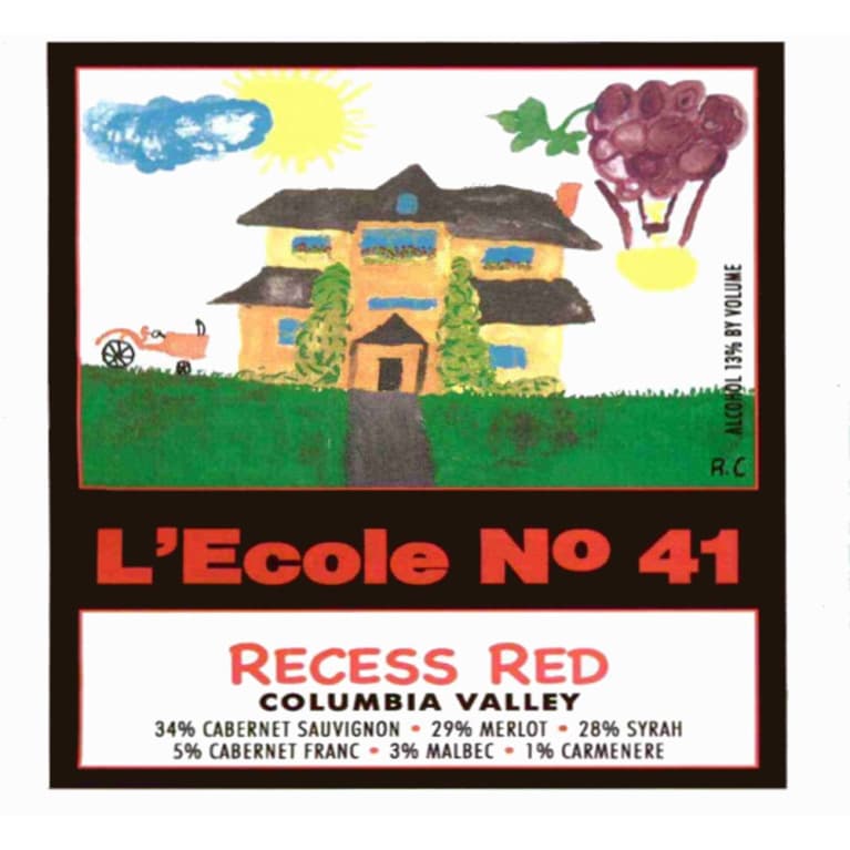 L'Ecole 41 Recess Red 2008 | Wine.com