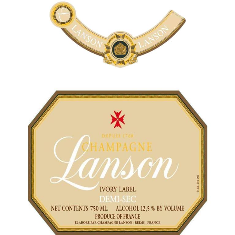 Lanson Ivory Label (Demi-Sec) | Wine.com