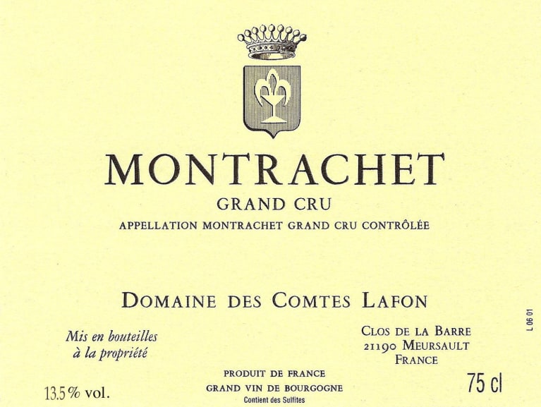 Domaine des Comtes Lafon Montrachet Grand Cru 2015 | Wine.com
