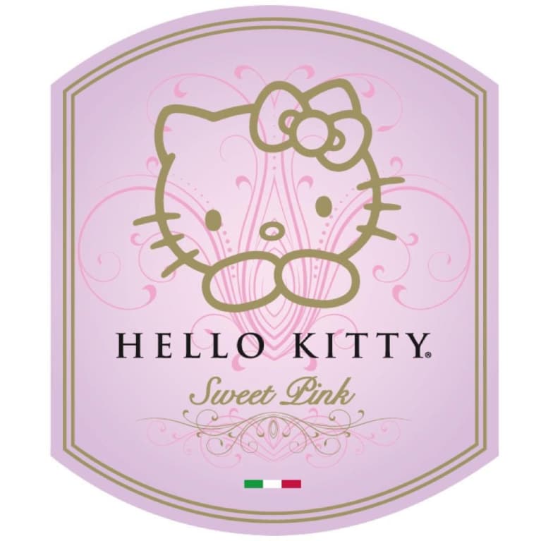 Hello Kitty Sweet Pink Demi Sec (375ML half-bottle) | Wine.com
