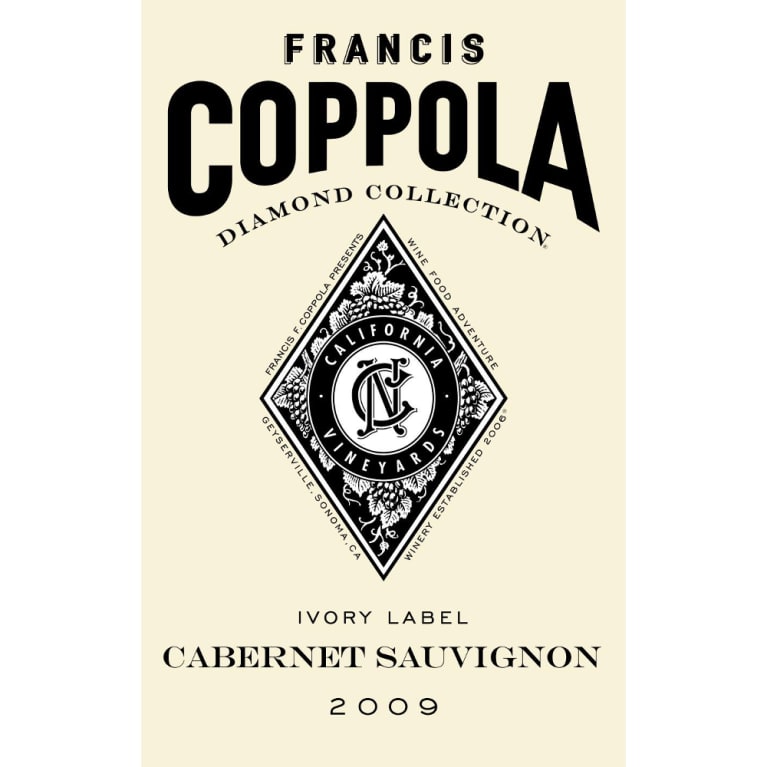 Francis Ford Coppola Diamond Collection Cabernet Sauvignon 2009 | Wine.com