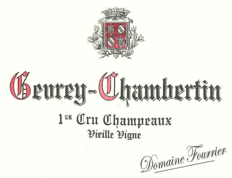 Domaine Fourrier Gevrey-Chambertin Premier Cru Les Champeaux 2012 ...