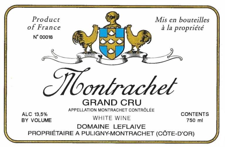 Domaine Leflaive Montrachet Grand Cru 2004 | Wine.com