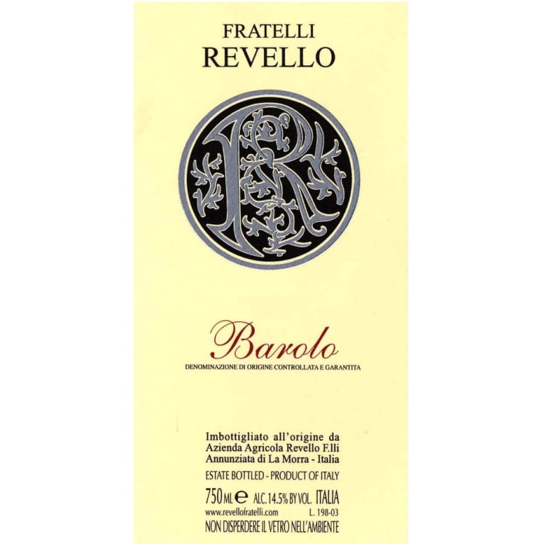 Fratelli Revello Barolo (375ML half-bottle) 2006 | Wine.com