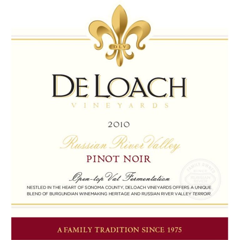 DeLoach Russian River Pinot Noir 2010 | Wine.com