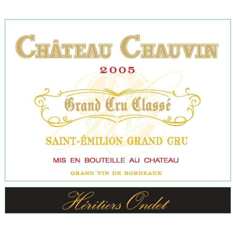 Chateau Chauvin 2005 | Wine.com