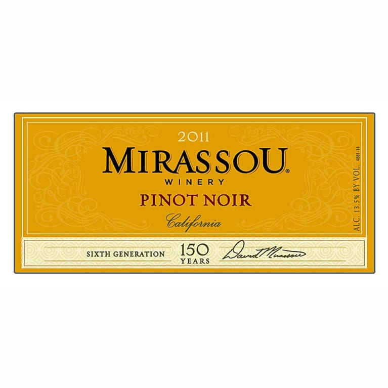 Mirassou Pinot Noir 2011 | Wine.com