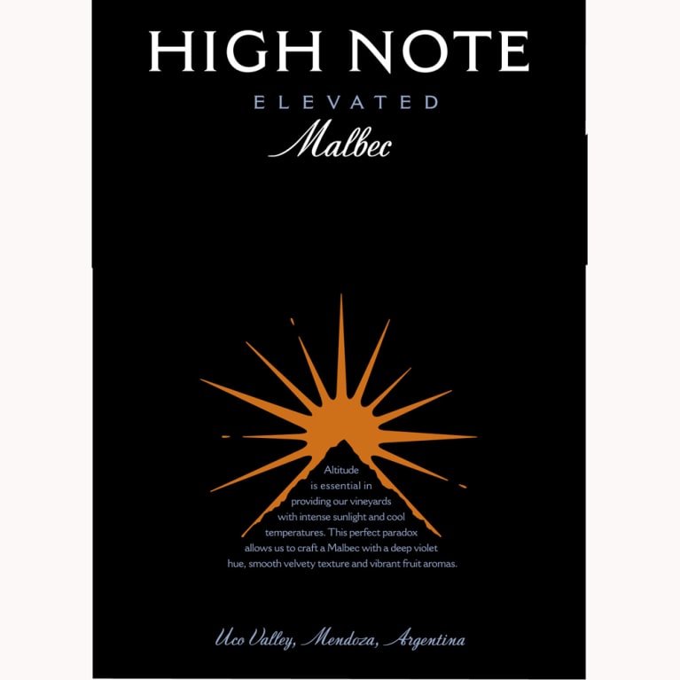 High Note Elevated Malbec 2011 | Wine.com