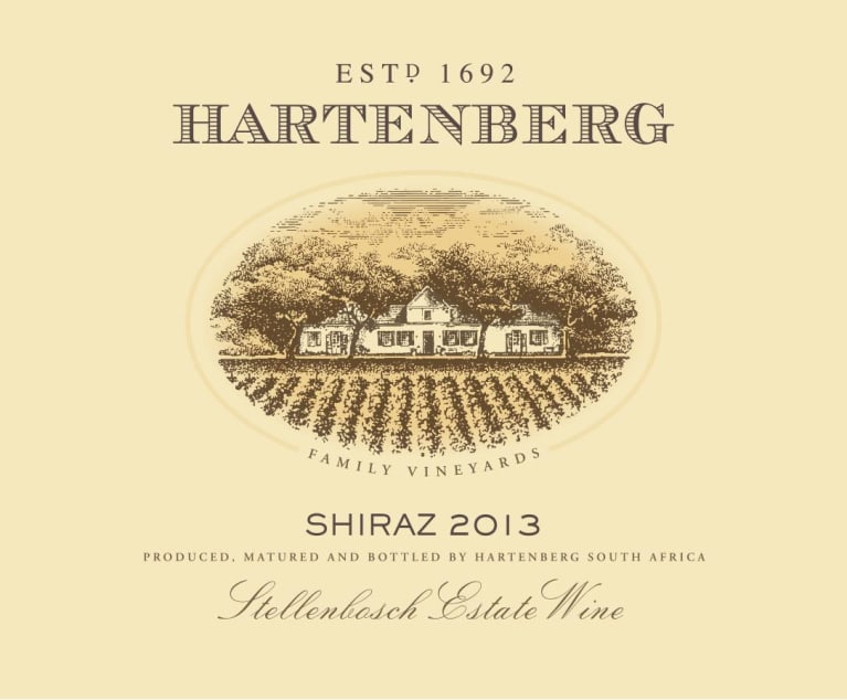 Hartenberg Shiraz 2013 | Wine.com