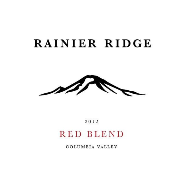 Rainier Ridge Red Blend 2012 | Wine.com