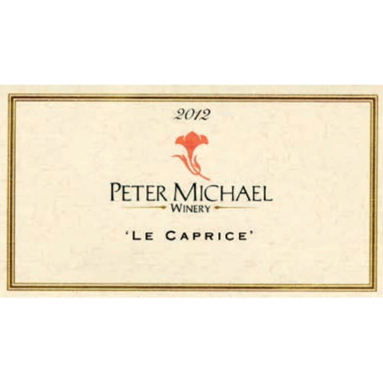 Peter Michael Le Caprice Pinot Noir (scuffed label) 2012 | Wine.com