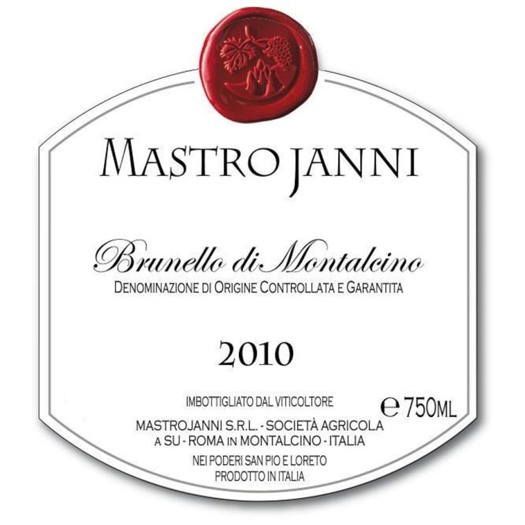 Mastrojanni Brunello di Montalcino 2010 | Wine.com