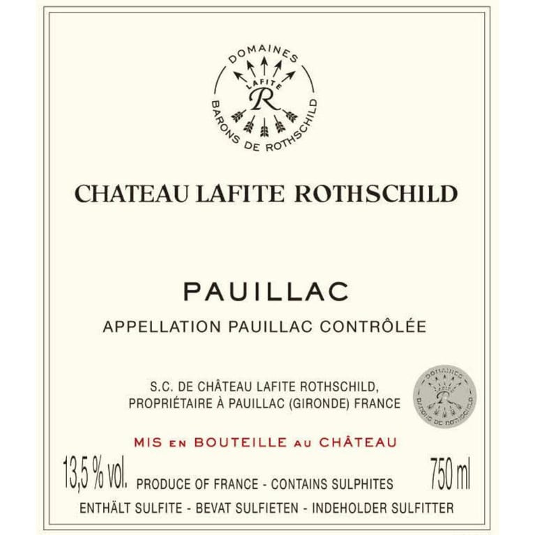 Chateau Lafite Rothschild 2014 | Wine.com