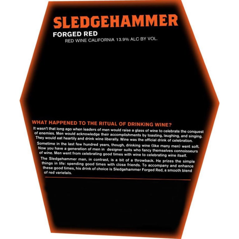 Sledgehammer Forged Red 2011 | Wine.com