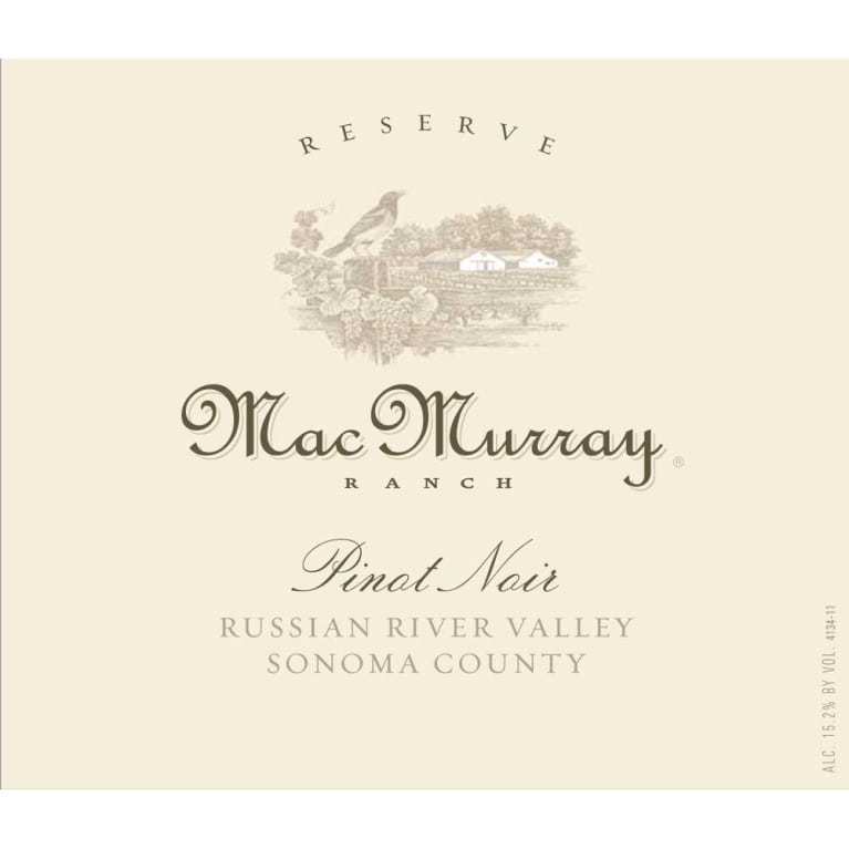 MacMurray Ranch Reserve Russian River Pinot Noir 2012 | Wine.com
