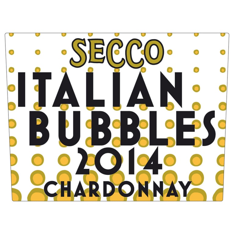 Secco Italian Bubbles by Charles Smith Chardonnay Brut 2014 | Wine.com