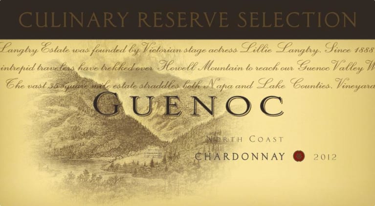 Langtry Estate Guenoc Culinary Reserve Selection Chardonnay 2012 | Wine.com