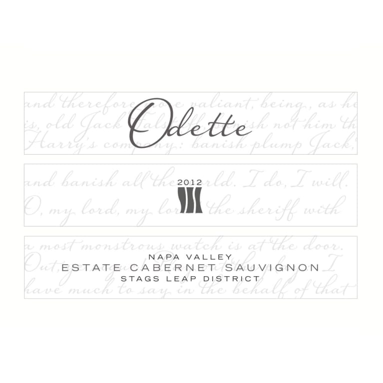Odette Estate Cabernet Sauvignon 2012 | Wine.com