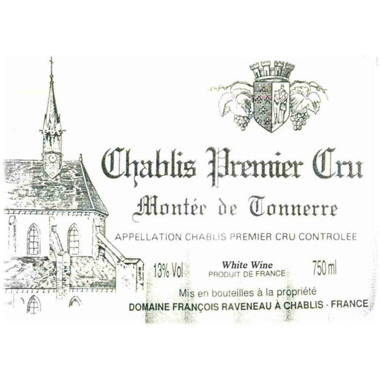 Domaine Francois Raveneau Chablis Montee de Tonnerre Premier Cru 2012 ...