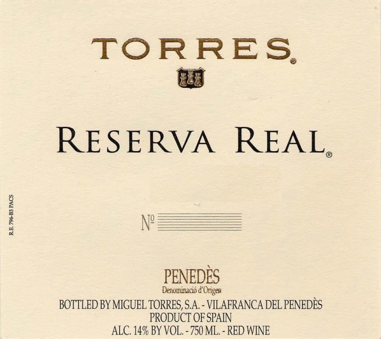 Familia Torres Reserva Real 2001 | Wine.com