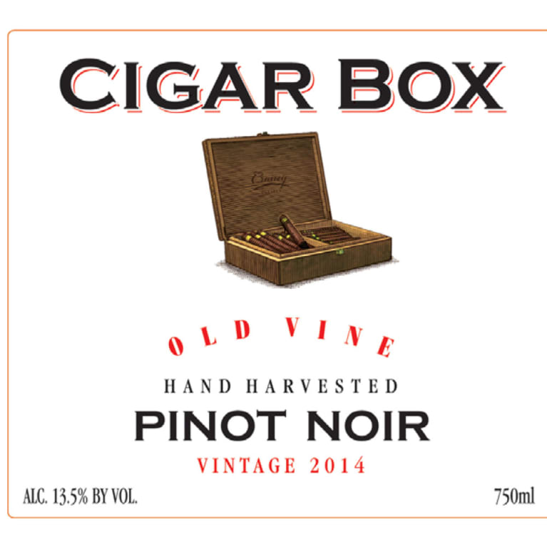 Cigar Box Old Vine Pinot Noir 2015 | Wine.com