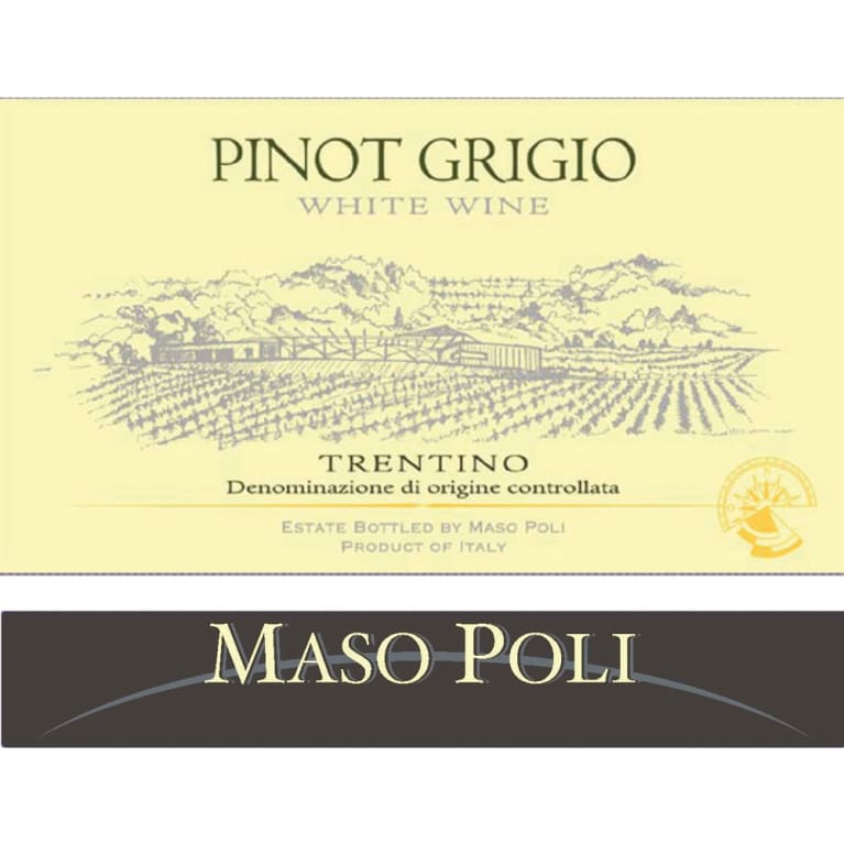 Maso Poli Pinot Grigio 2015 | Wine.com