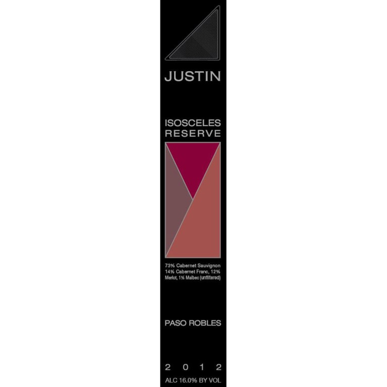 Justin Isosceles (1.5 Liter Magnum) 2012 | Wine.com