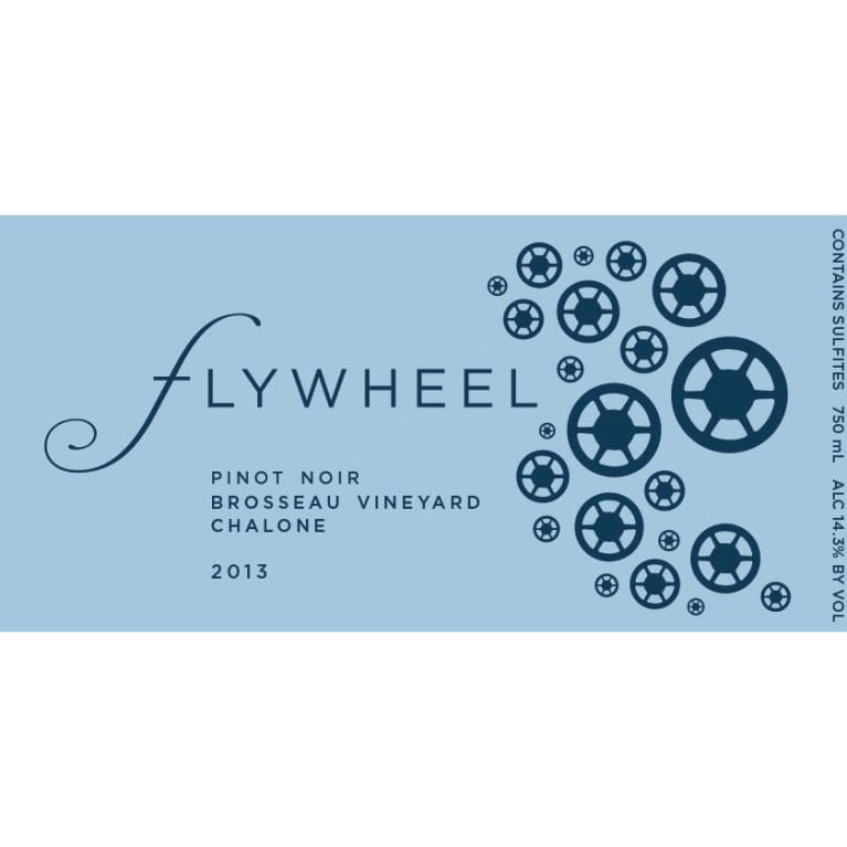 Flywheel Brosseau Pinot Noir 2013 | Wine.com