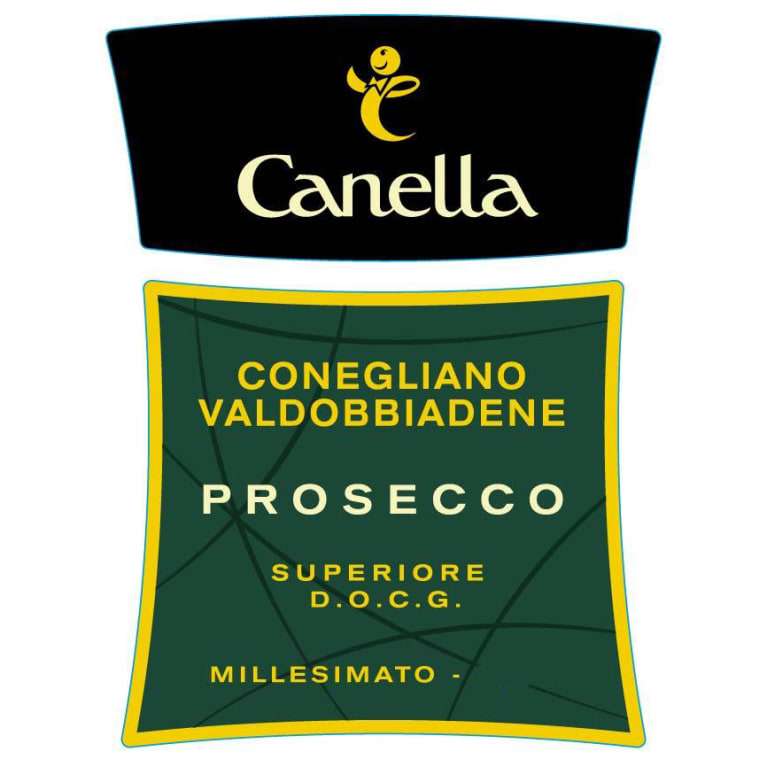 Canella Conegliano Prosecco Superiore Millesimato (187ML Split) 2014 ...