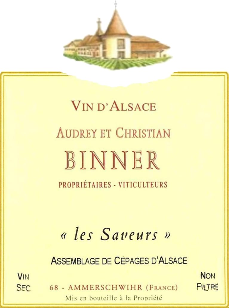 Audrey Et Christian Binner Alsace Les Saveurs 2013 | Wine.com