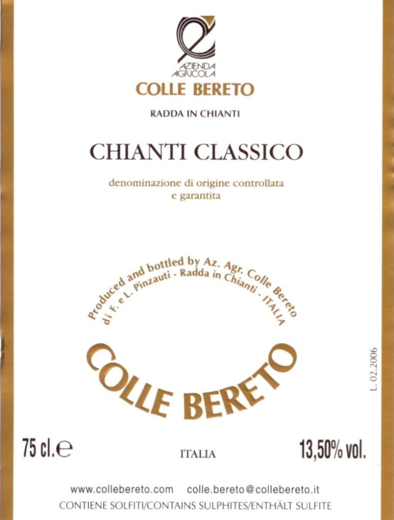 Colle Bereto Chianti Classico 2008 | Wine.com