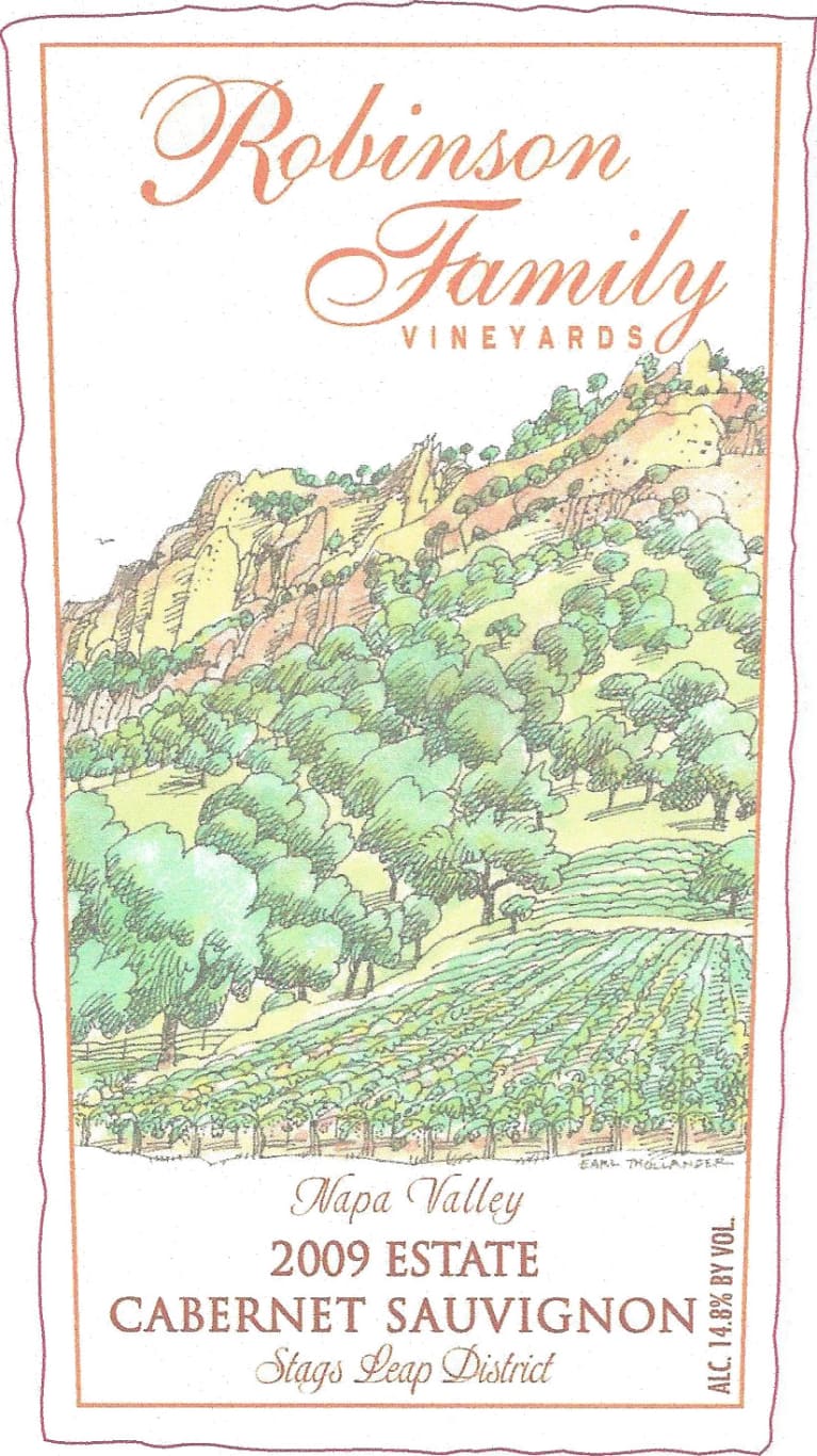 Robinson Family Vineyards Cabernet Sauvignon 2009 | Wine.com