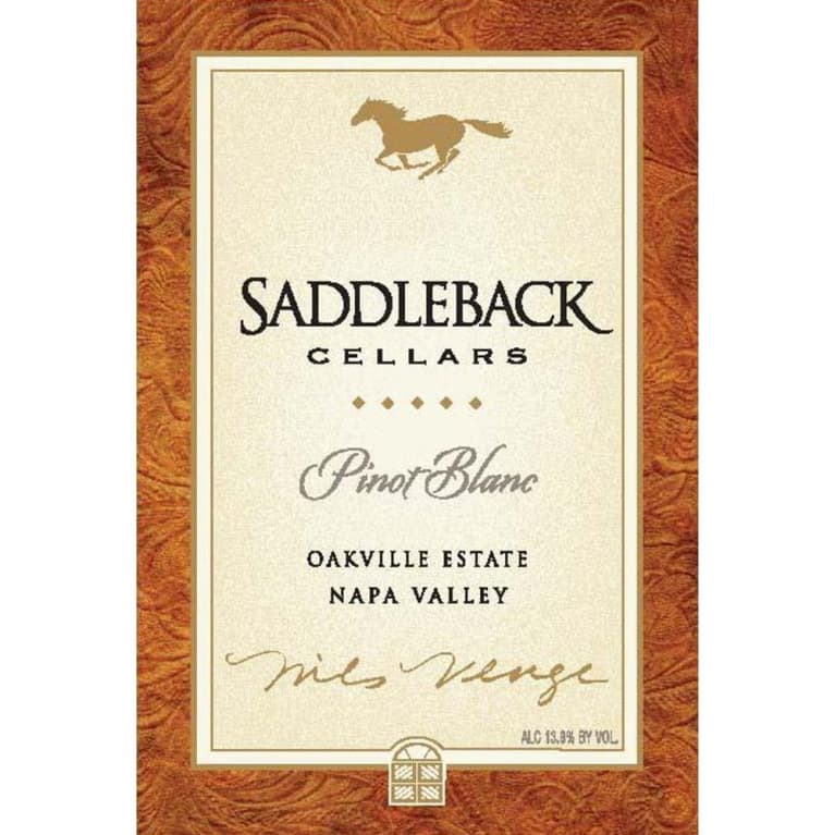 Saddleback Pinot Blanc 2015 | Wine.com