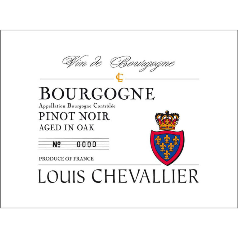 Louis Chevallier Bourgogne Pinot Noir 2015 | Wine.com