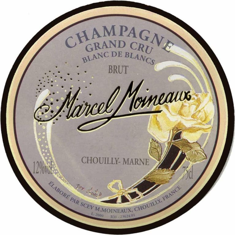 Champagne Marcel Moineaux Blanc de Blancs Brut Grand Cru 2004 | Wine.com