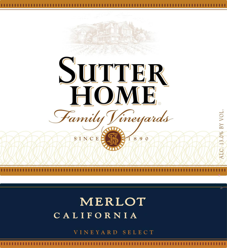 Sutter Home Merlot 2007 | Wine.com