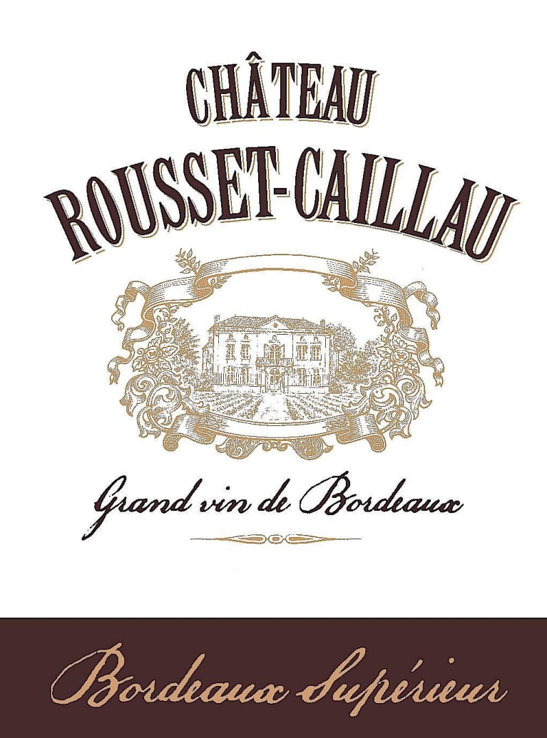 Chateau Rousset-Caillau Bordeaux Superieur 2012 | Wine.com