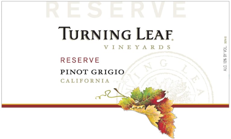 Turning Leaf Reserve Pinot Grigio 2006 | Wine.com