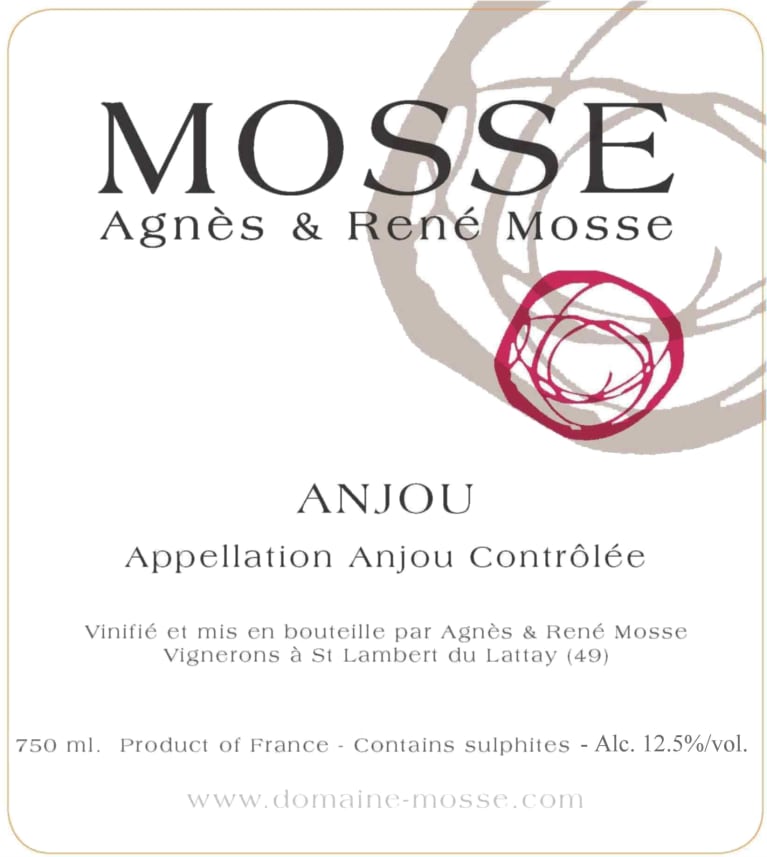 Domaine Mosse Anjou Rouge 2014 | Wine.com