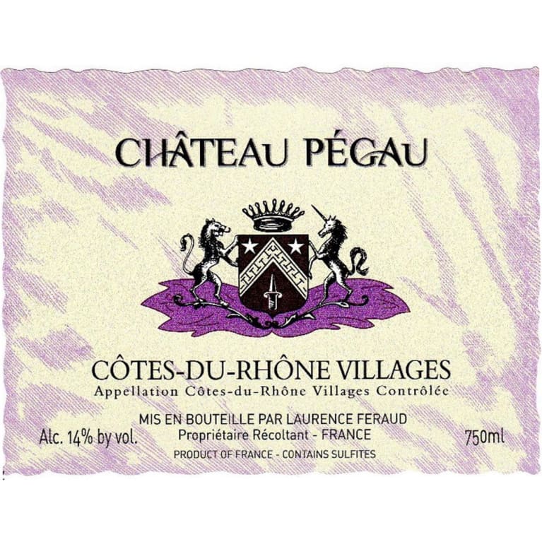Chateau Pegau Cotes du Rhone Villages Cuvee Setier 2015 | Wine.com