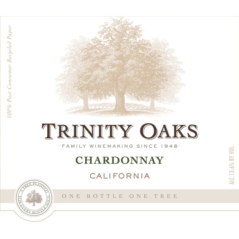Trinity Oaks Chardonnay 2016 | Wine.com