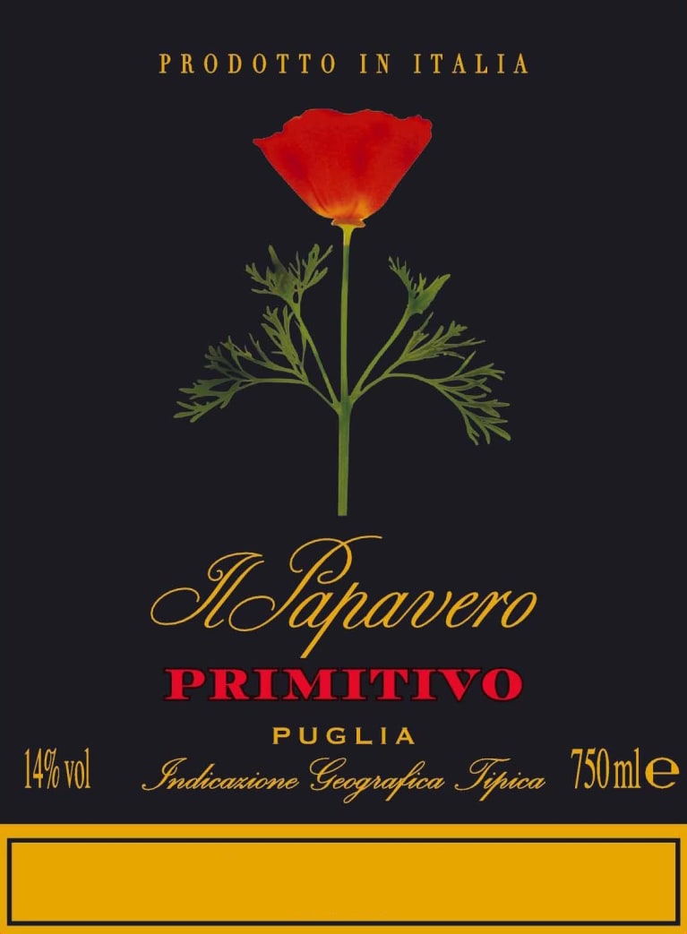 Il Papavero Puglia Primitivo 2015 | Wine.com