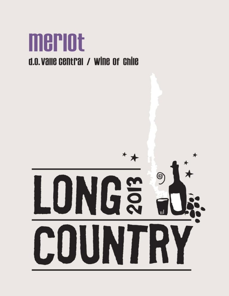 Long Country Chile Merlot 2013 | Wine.com