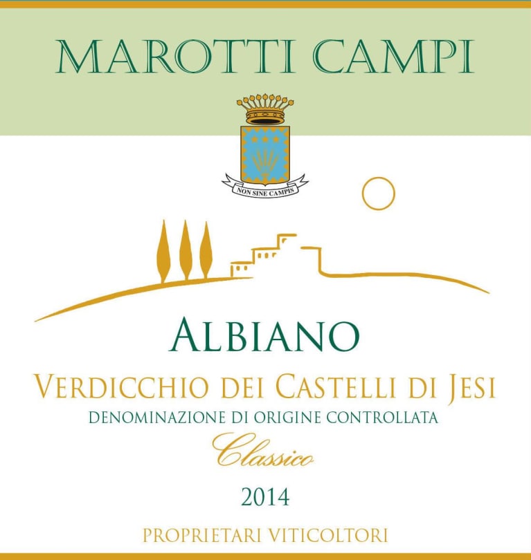 Marotti Campi Verdicchio dei Castelli di Jesi Albiano Classico 2014 ...