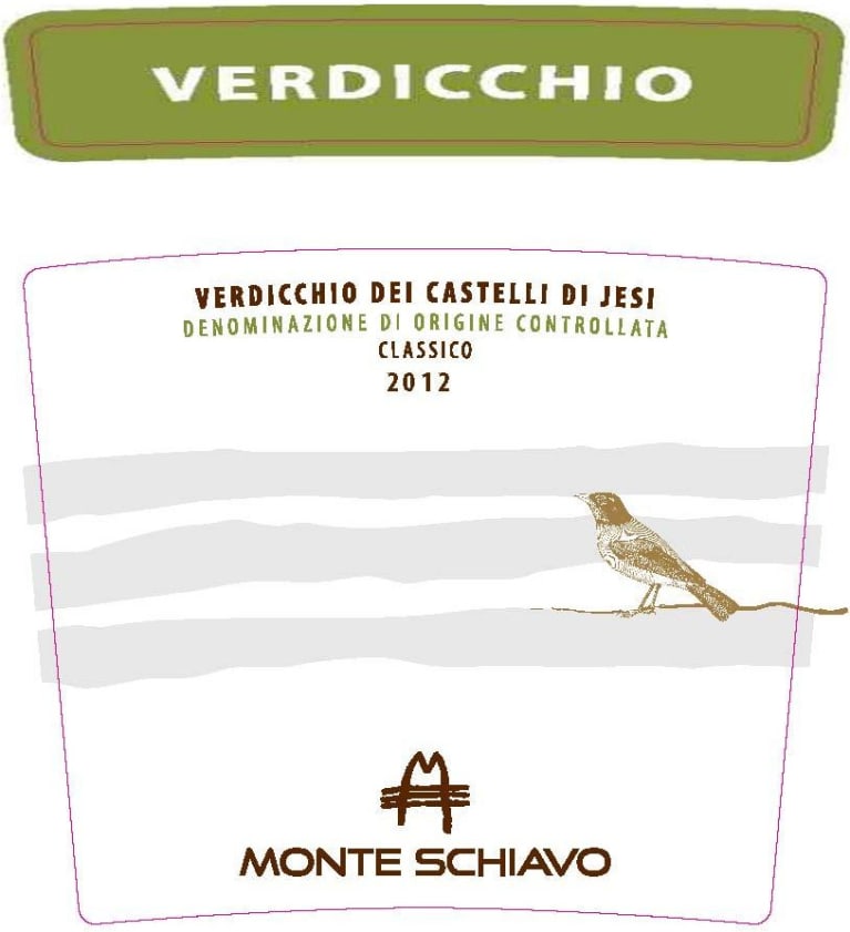 Monte Schiavo Verdicchio dei Castelli di Jesi Classico 2012 | Wine.com